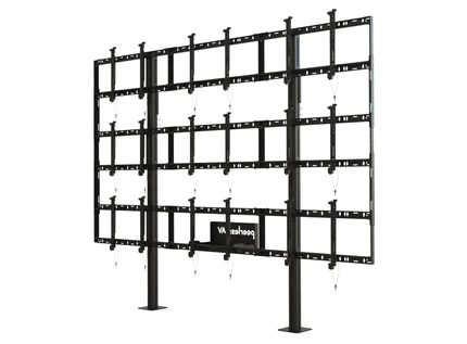 Modular Video Wall Pedestal Mount 3x3 Configuration For 46″ to 55 ...