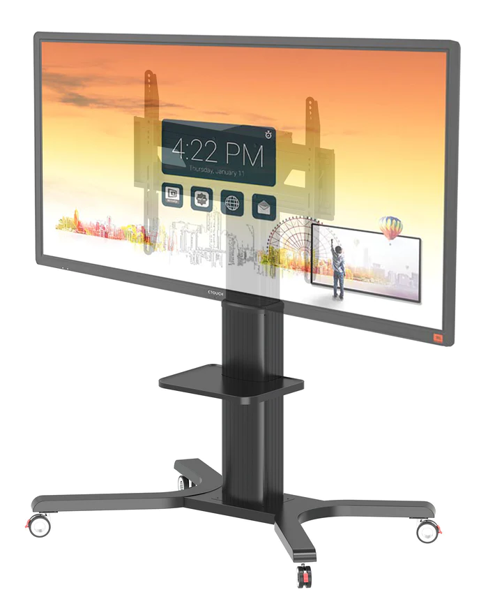 Flat Panel Motorised Trolley for 50” to 98” displays - Al-Amer Group