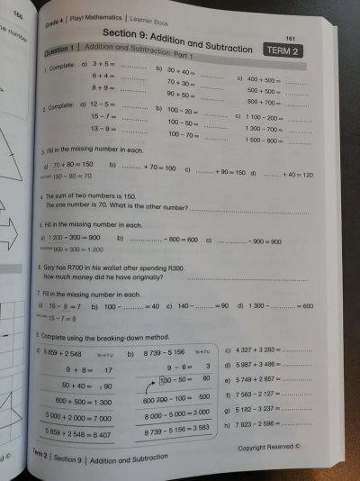 Grade 4 Second Edition - Take a look inside our Grade 4...