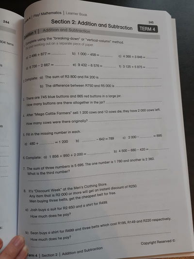 Grade 4 Second Edition - Take a look inside our Grade 4 Play ...