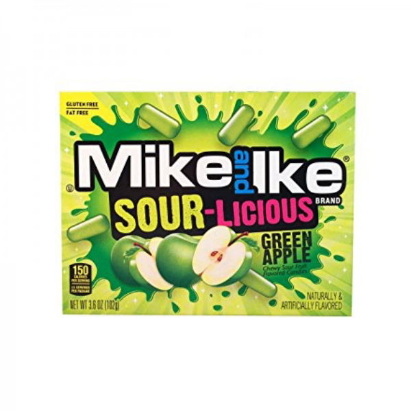 סוכריות Mike and Ike Apple - לי לה לו משקאות