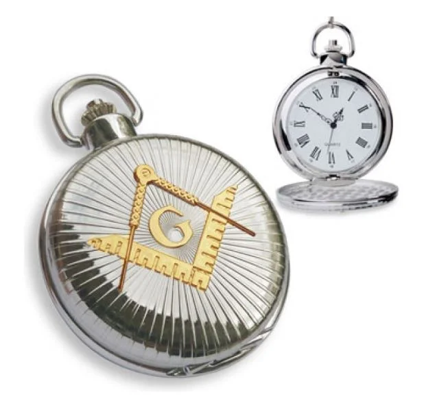 Reloj de Bolsillo Escuadrón y Compás v2