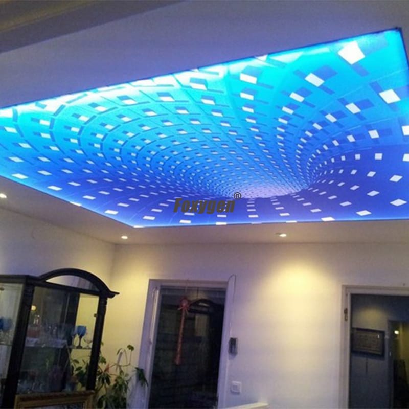 Custom Perforated Film stretch ceiling film samples - Shanghai Foxygen ...