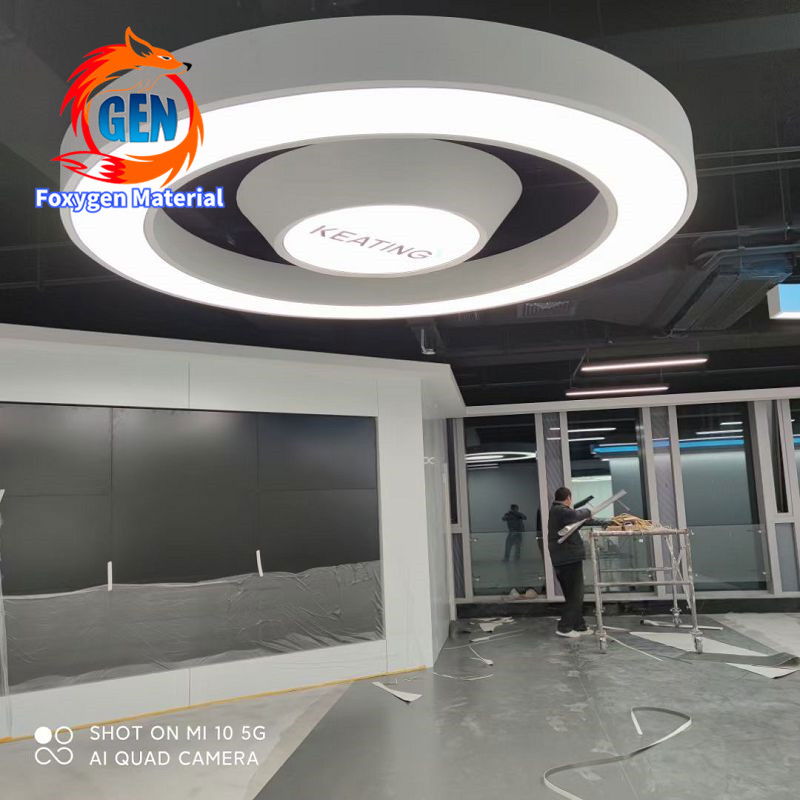 Custom Perforated Film stretch ceiling film samples - Shanghai Foxygen ...