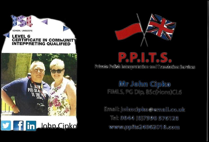 John Cipko CV - P.P.I.T.S