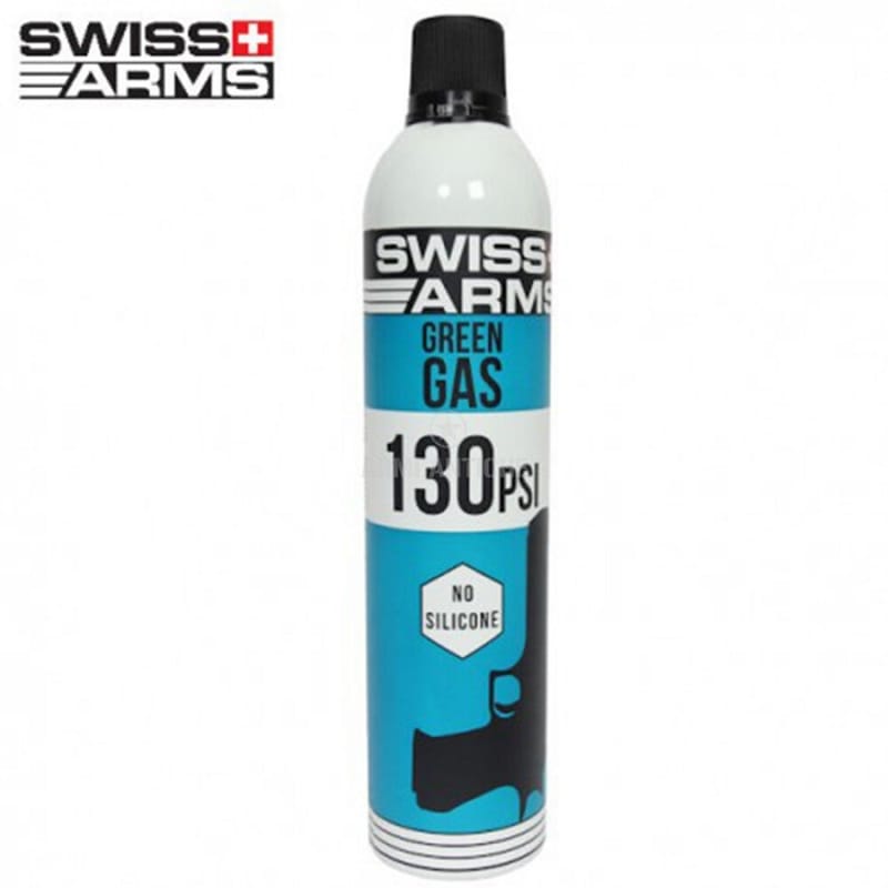 SWISS ARMS Green Gas 130 PSI SEC 760ML /C30 - Tasleeh Tactical