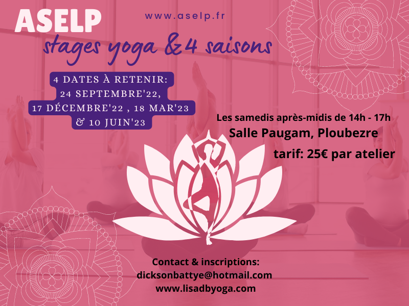 Yoga et saisons, workshop, stage saisons de yoga