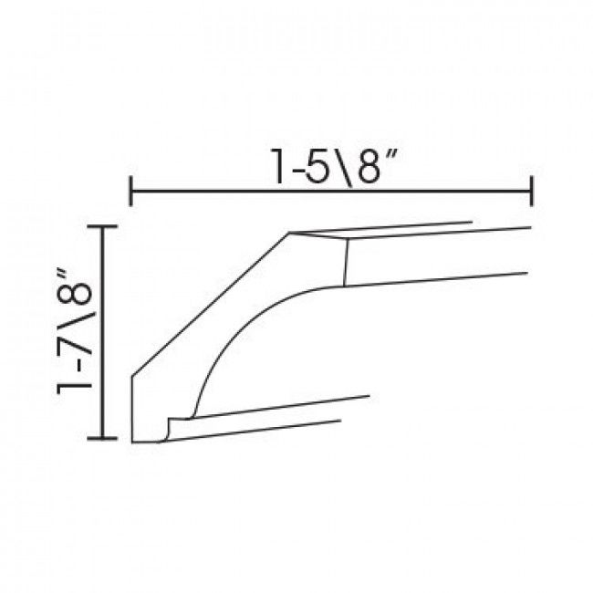 Refrigerator End Panel with 3" Front Return - Elect Kitchen & bath