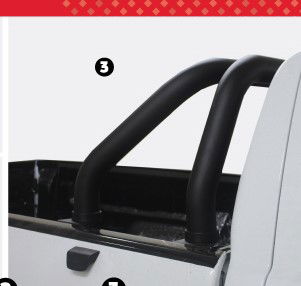 Ford Ranger Tri Bumper Nudge Bar