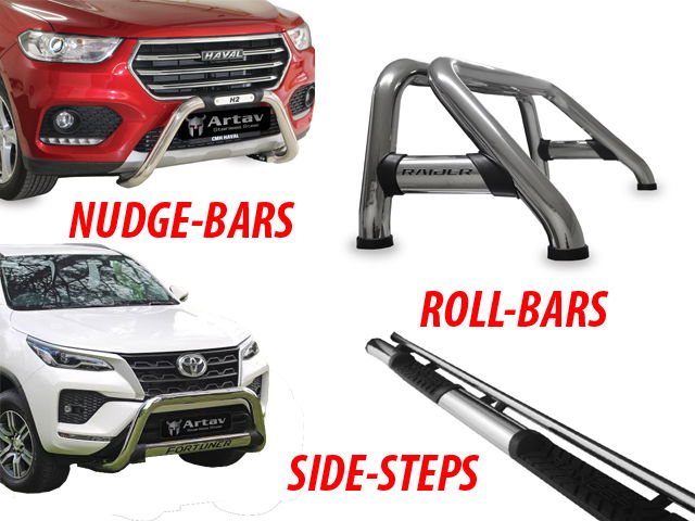 Nudge Bars, Side Steps & Roll Bars - TOWRITE
