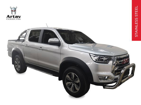 JAC T8 Stainless Steel Nudge Bar Silver - TOWRITE