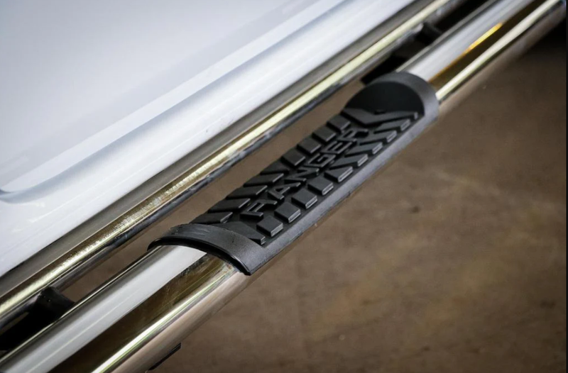 Ford Ranger Next Gen Side Steps Stainless - Single Cab