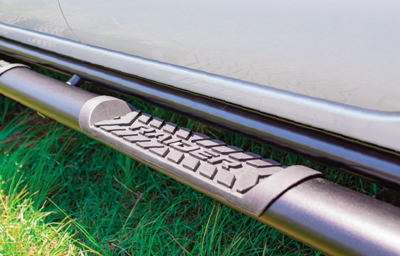 Toyota Hilux Side Steps Double Cab & Extended Cab Black