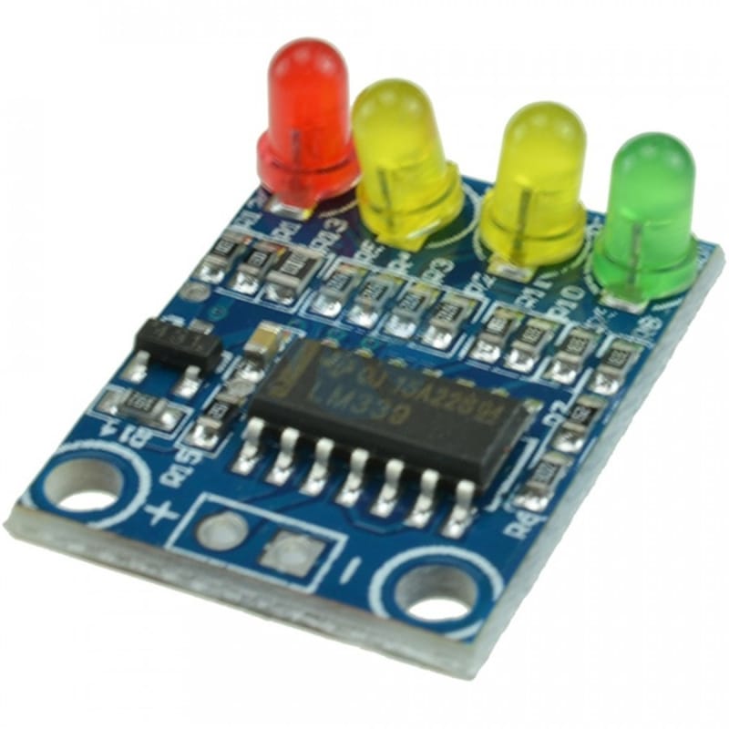 Battery voltage indicator with 4 leds (12v) - Spark Electronics Company