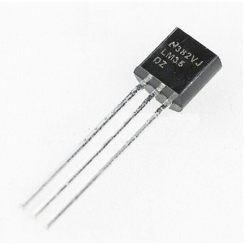 Temperature sensor lm35 - Spark Electronics Company