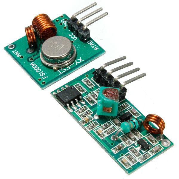 315Mhz RF Wireless Transmitter + Receiver Link Kit Module - DIGIKOM ...
