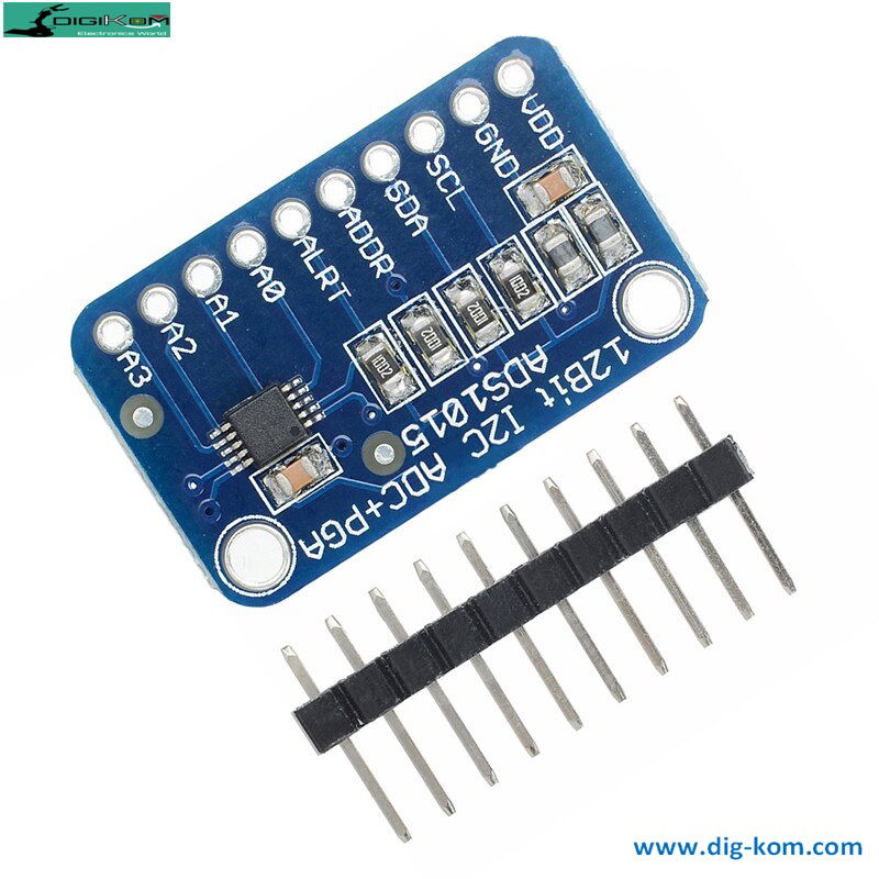 CJMCU-ADS1115 16 Bit Precision Analog-to-Digital Converter ADC Module ...