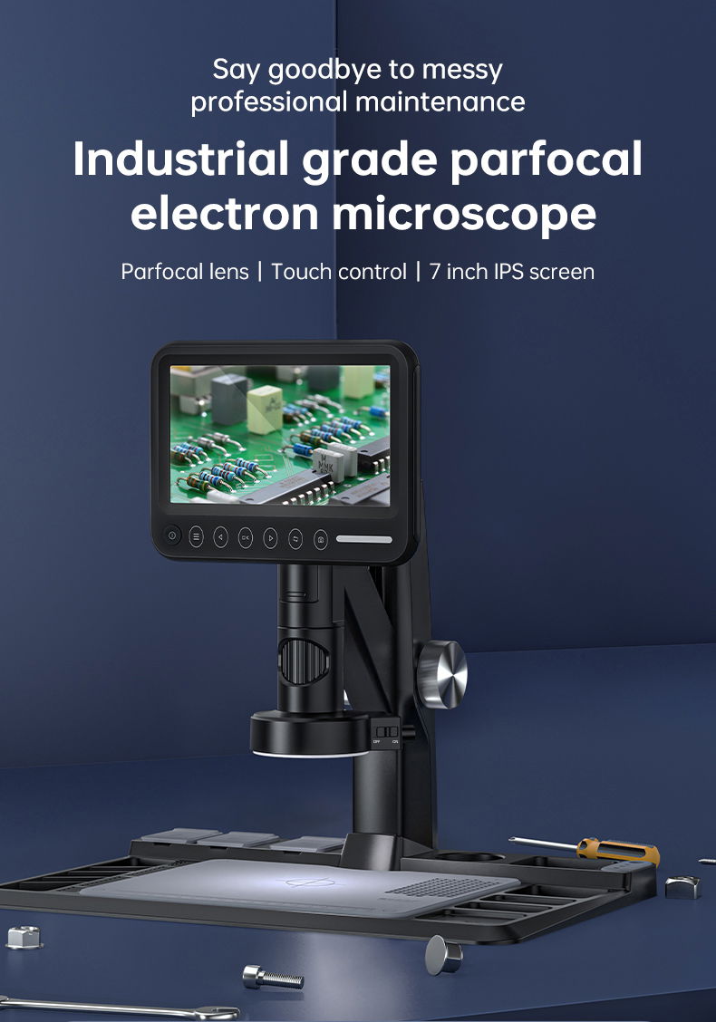 Digital Microscope 7inch IPS display - DIGIKOM Electronics