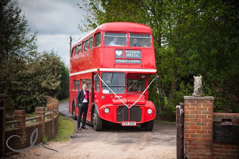 Groom with Routemaster Wedding Bus - Gallery image 29 of 38