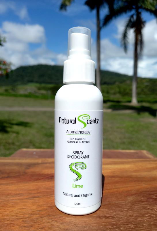 Organic Lime Natural Deodorant | Crystal Salt Formula