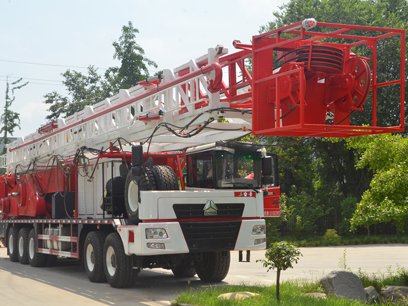 Flushing Workover Rig Chassis | 8x6 & 10x8 | Heavy Duty for Oilfield