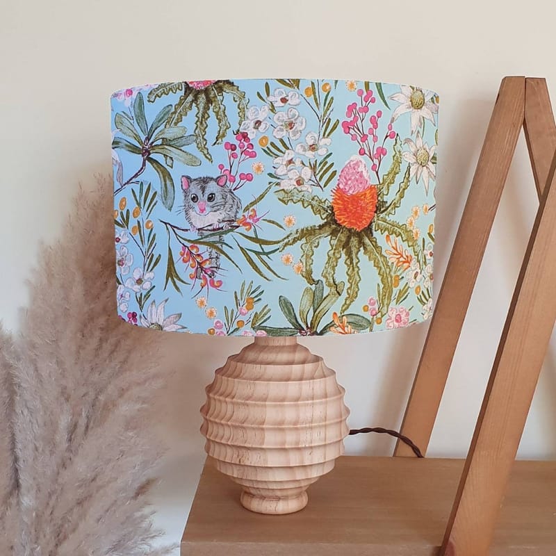 Australian Fauna and Flora - Livs Lamps - Custom Lampshade Maker