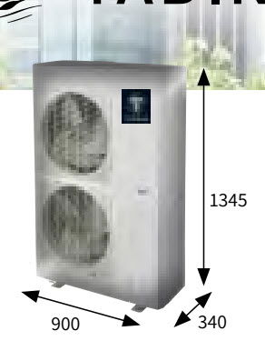 GMV-160WL/C-X מנוע מיני VRF תדיראן תפוקת קירור:ׁ54600 BTU