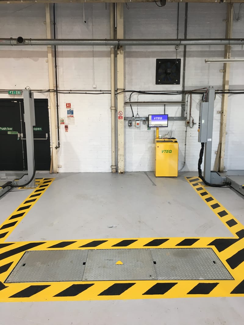 BOSTON MOT Test Lane - Class 7, 5.6m platform