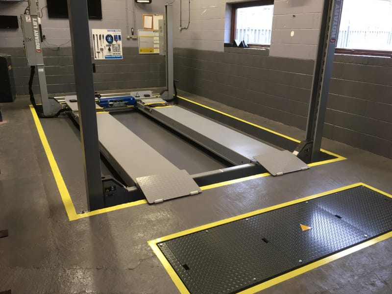 BOSTON MOT Test Lane - Class 7, 5.6m platform
