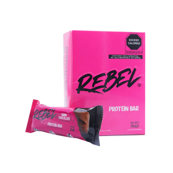 Rebel Protein Bar Dark Chocolate - Ulkom Outdoors