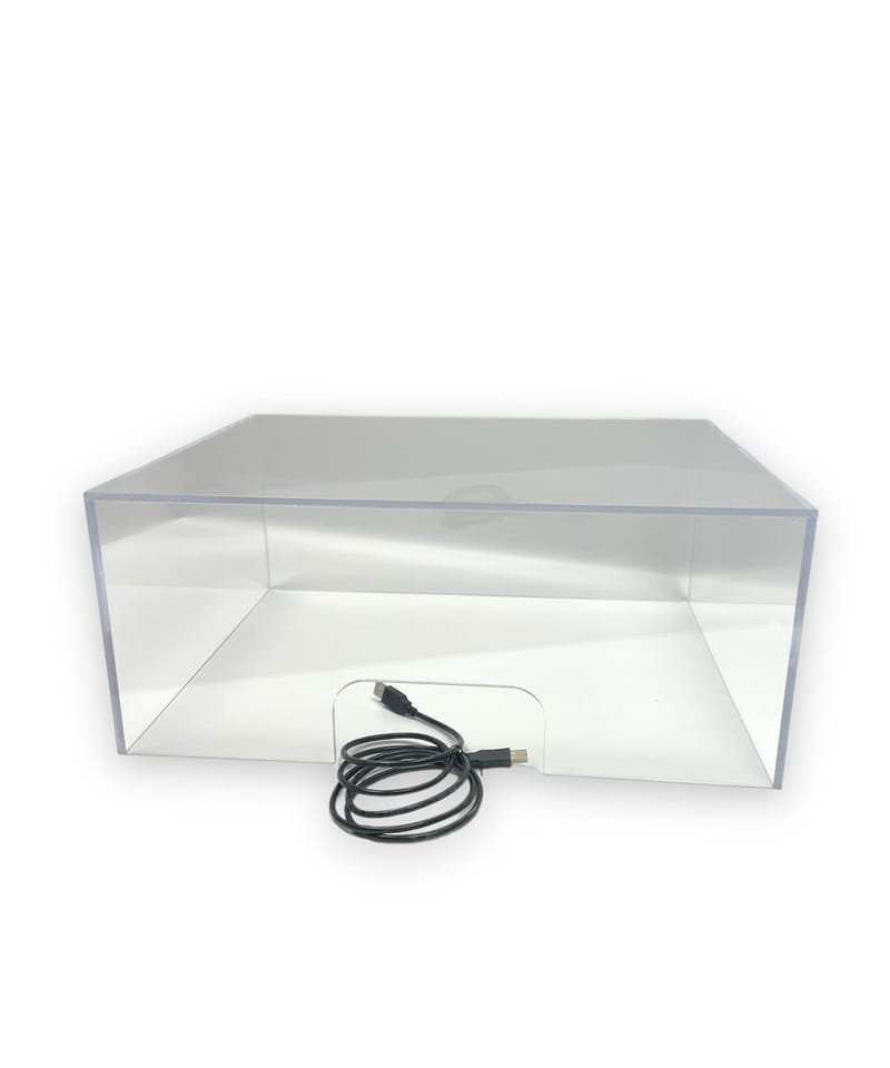 Clear Acrylic Laboratory Cover - PlexiBoxes4u