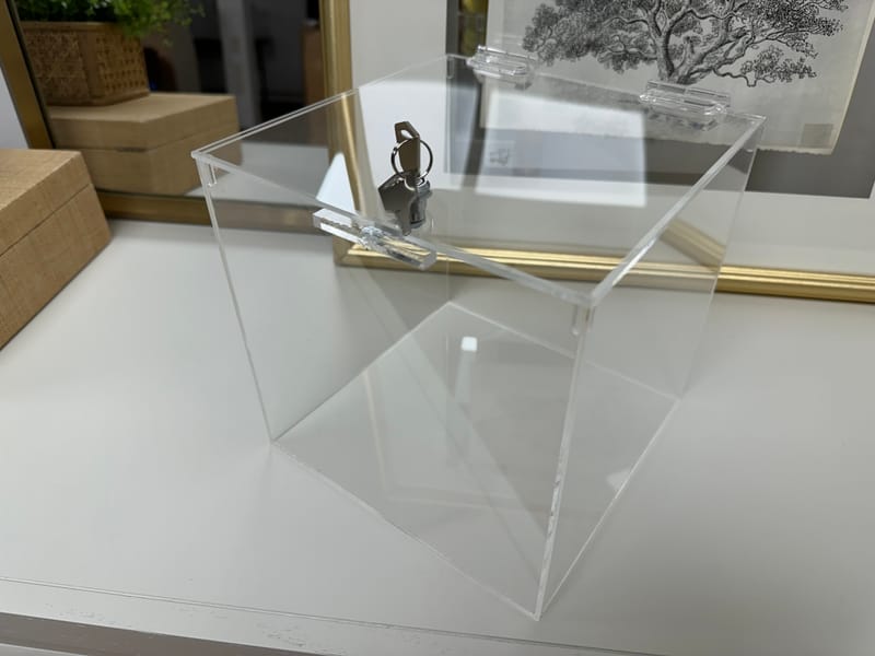 Acrylic Boxes With Lids And Covers - PlexiBoxes4u