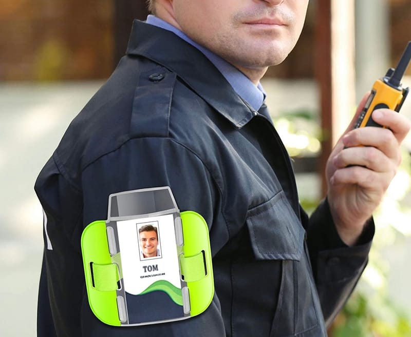 Security Arm Band ID Badge Card Holder - Guardian G1