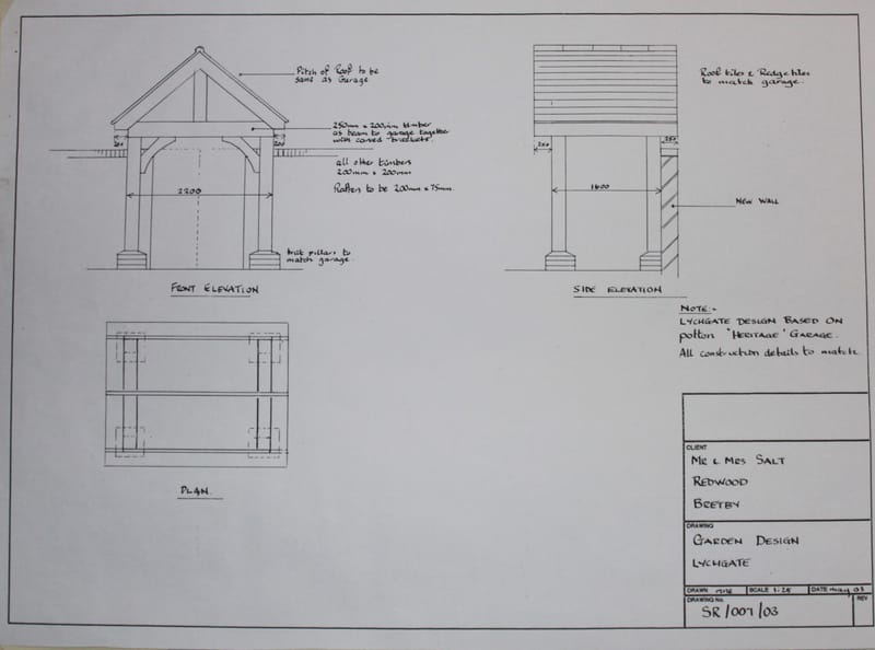 DESIGN FOR LYCHGATE - mike-eyley.co.uk