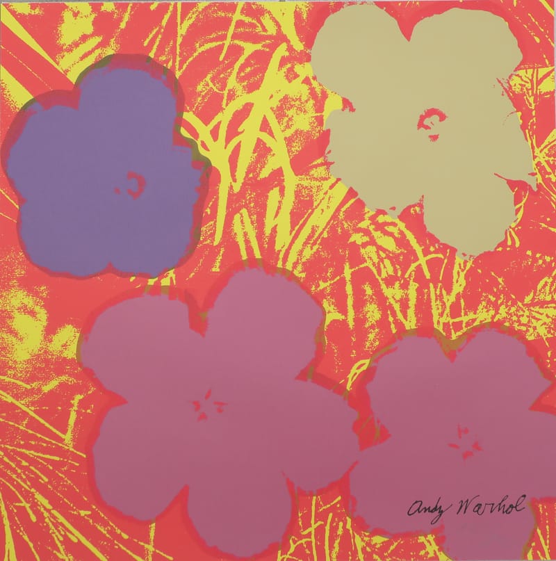 Andy Warhol Flowers