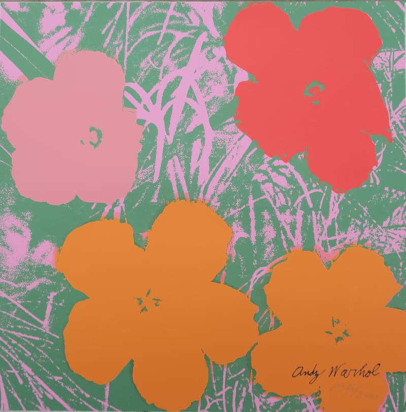 Andy Warhol Flowers