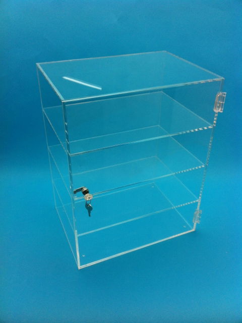 Acrylic Display Box with Multiple Shelves - Museum Boxes