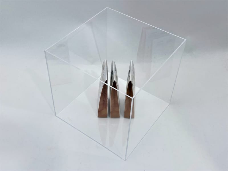 Clear 5-Sided Acrylic Boxes - Museum Boxes