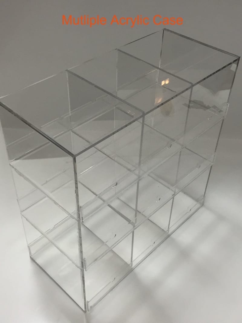 Plexiglass Countertop Display Cabinet With Rotation Base - MuseumBoxes