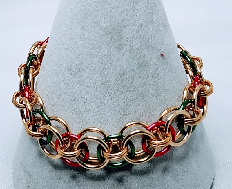 ECR Jewellery-Helms Weave Christmas