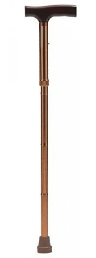 Aluminium Stick with Raised Handle - JASGO Medical Ltd