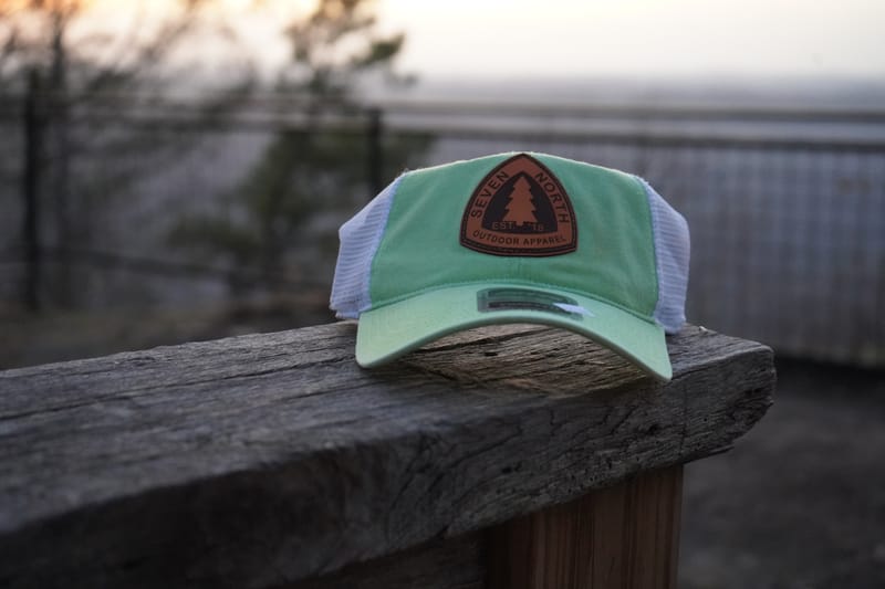 Lime Green Patch Hat - Seven North