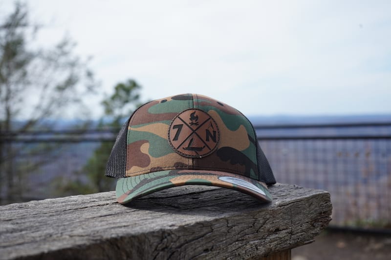 New Logo on Camo - Seven North