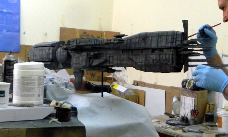 Complete models USS SULACO 8 FEET LONG STUDIO SCALE - CRAGGS MODELS