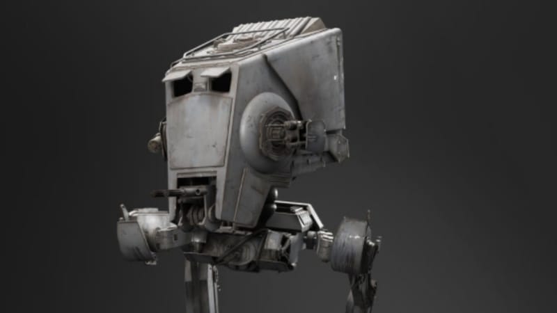 KIT: AT-ST walker STUDIO SCALE 1/6 SCALE (3d model designed ...