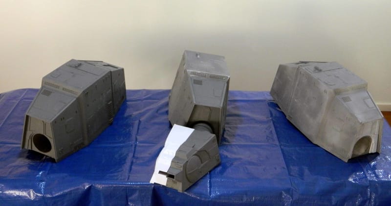 KIT: AT-ST walker STUDIO SCALE 1/6 SCALE (3d model designed by: Chris ...