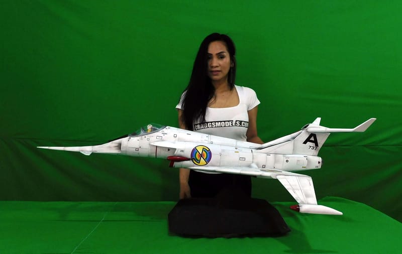 angel interceptor 1/12 scale complete display model - CRAGGS MODELS