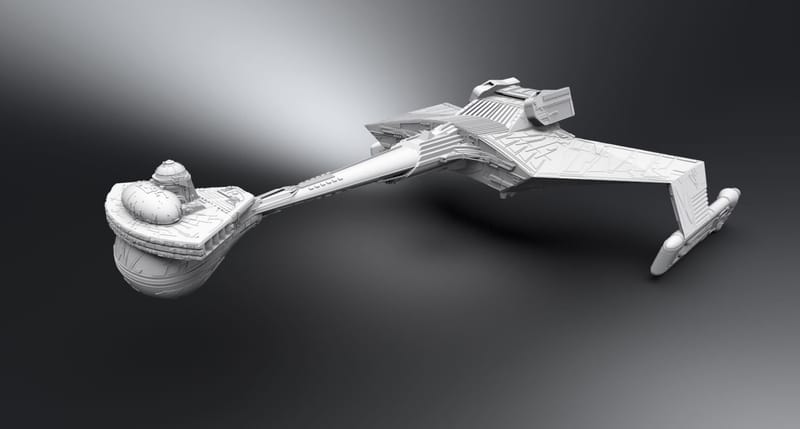 Klingon Kronos One 4FT LONG - CRAGGS MODELS