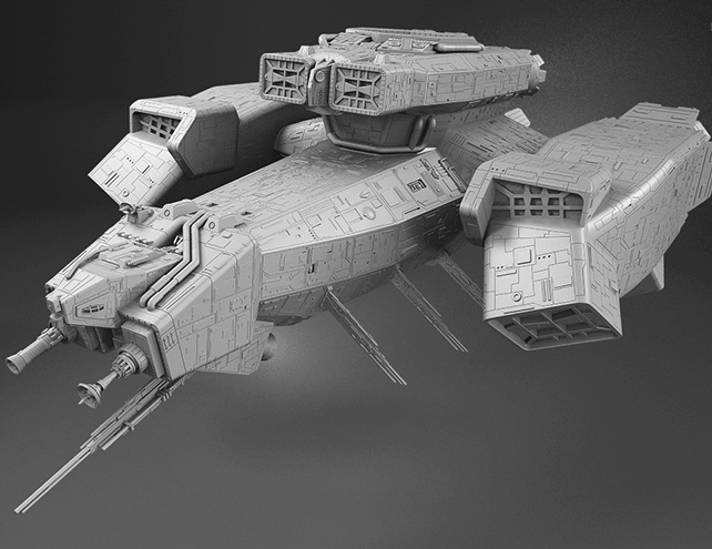 NOSTROMO 11FT LONG - CRAGGS MODELS