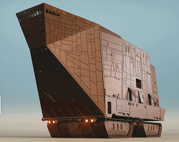 Sandcrawler studio scale - CRAGGS MODELS